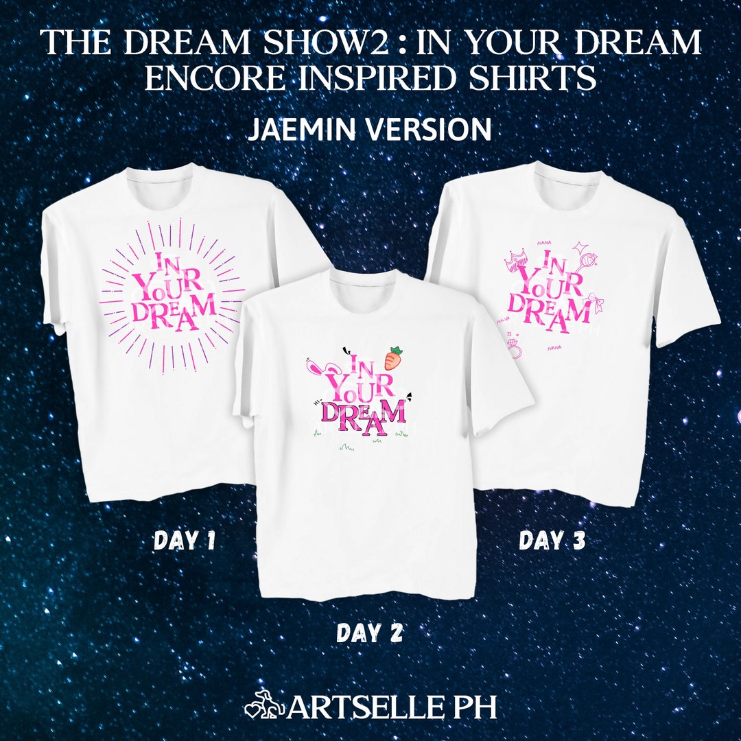 NCT Dream JAEMIN in Your Dream Encore Shirt Embossed TDS2 T Shirt the ...