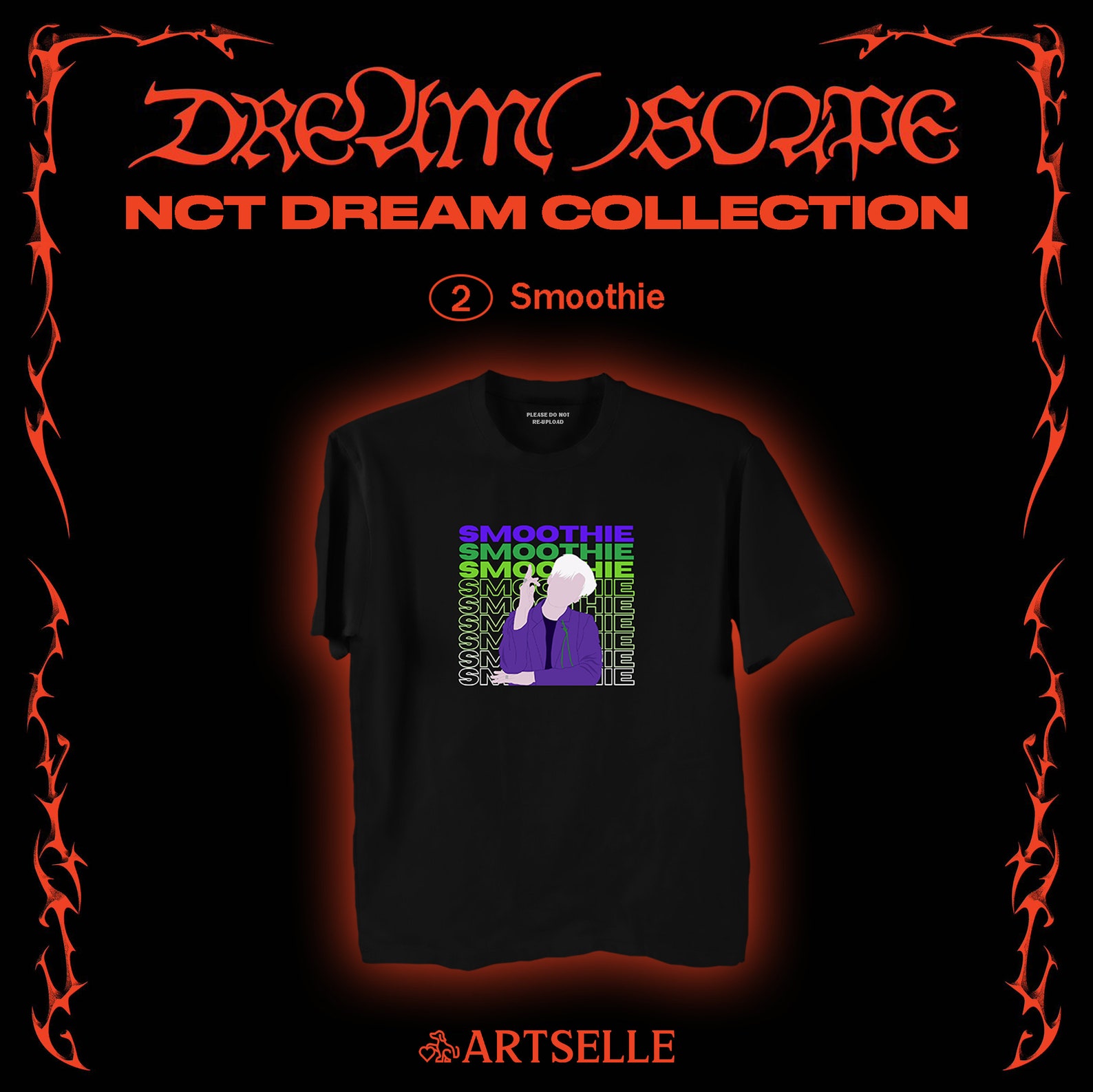 NCT Dream Inspired Shirt DREAMSCAPE Smoothie Fan Made Tshirt Collection ...