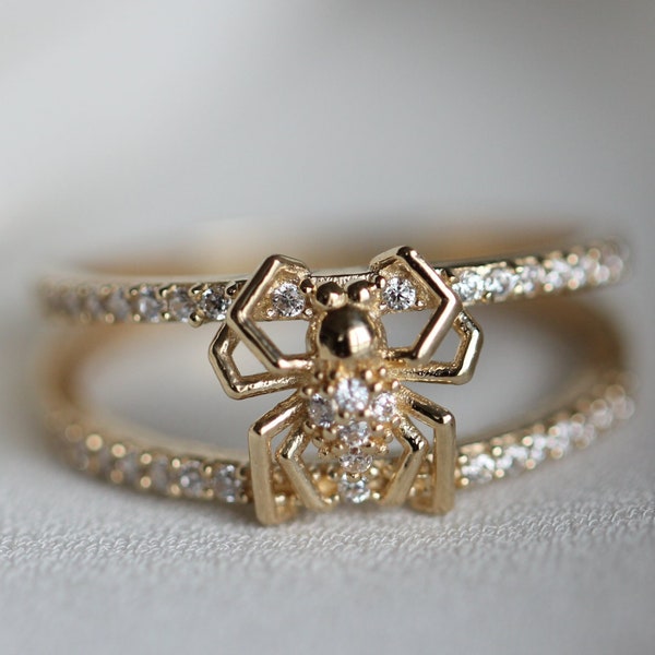 Spider Ring - Etsy