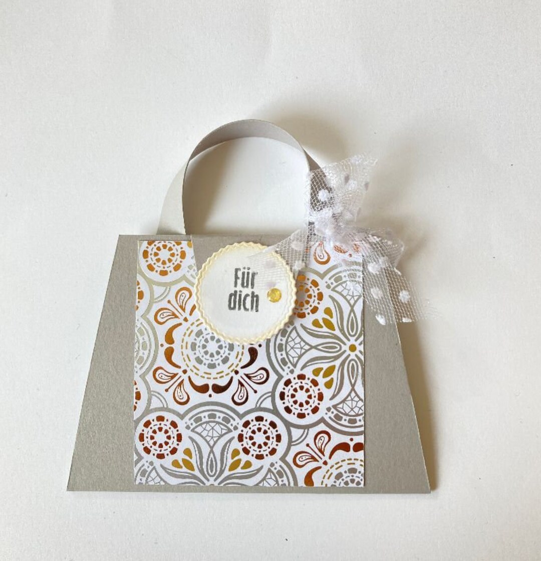 Women's Greeting Card, Birthday Card, Money Card, Mother's Day Handbag ...