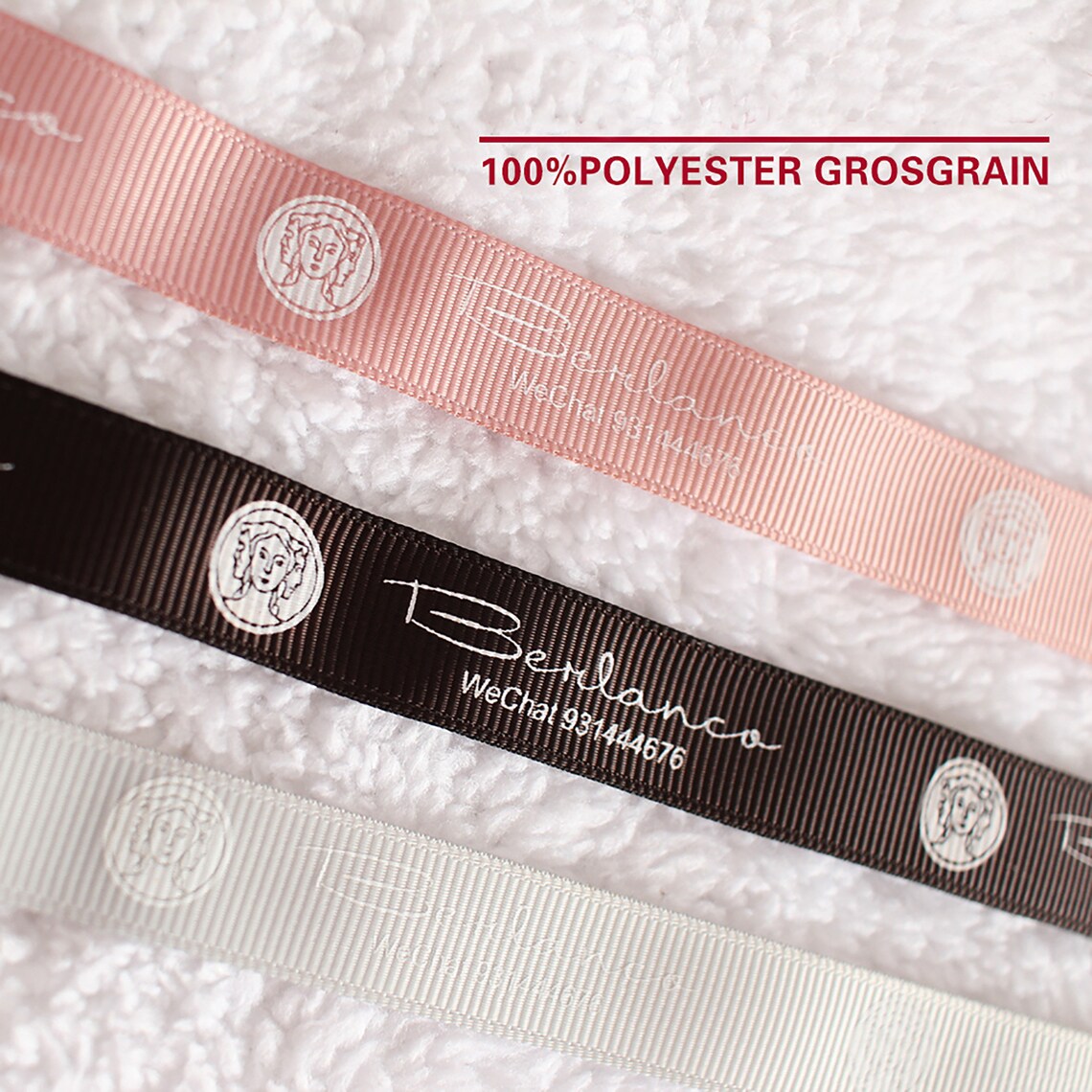 Personalized Grosgrain Ribbon Printed With Your Logo for Gift - Etsy