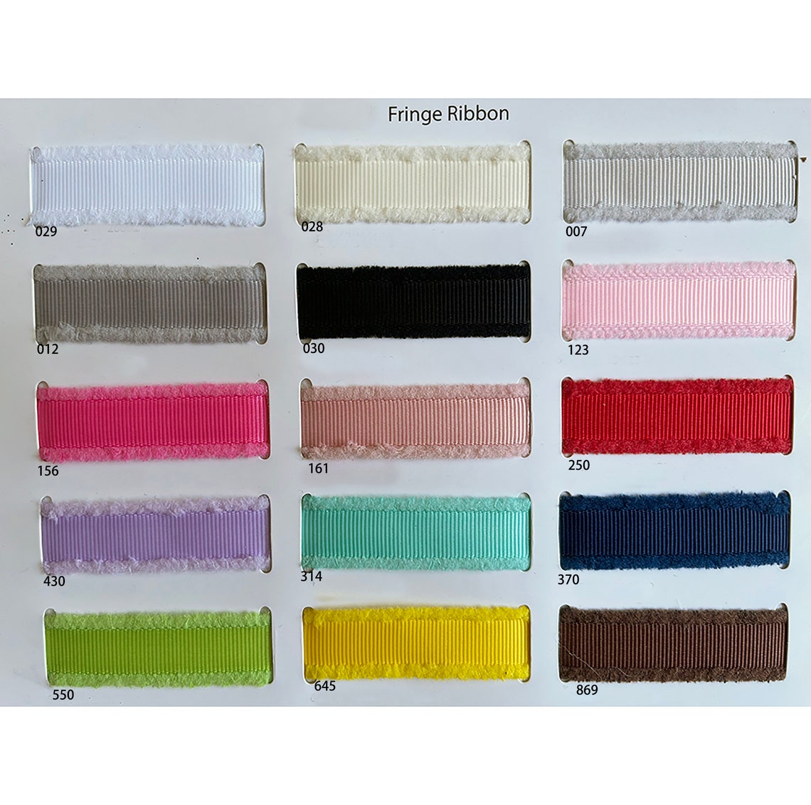 100 Yards Custom Grosgrain Fringe Ribbon Printed With Your Logo for ...