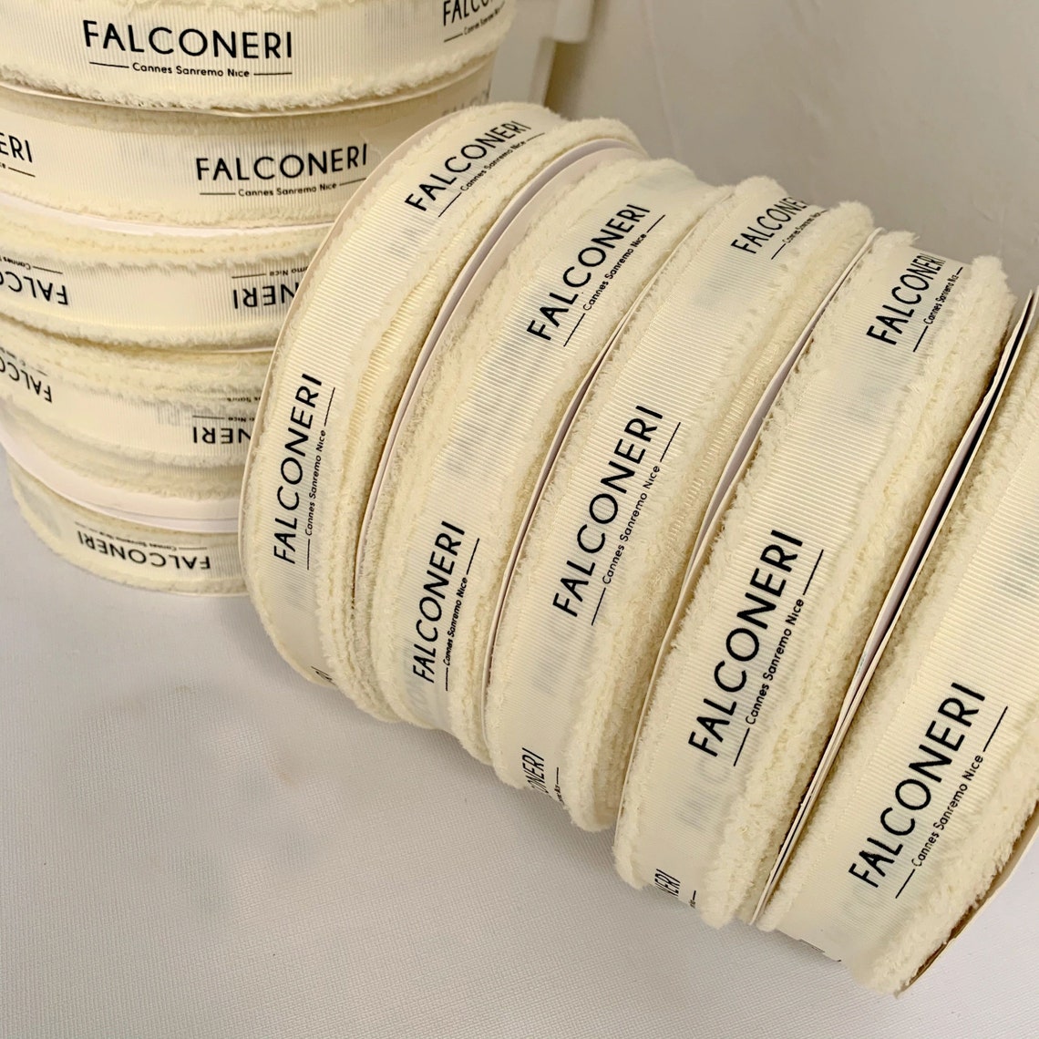 100 Yards Custom Grosgrain Fringe Ribbon Printed With Your Logo for ...