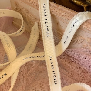 100 Yards Personalized Grosgrain Fringe Ribbon Printed With Your Logo ...