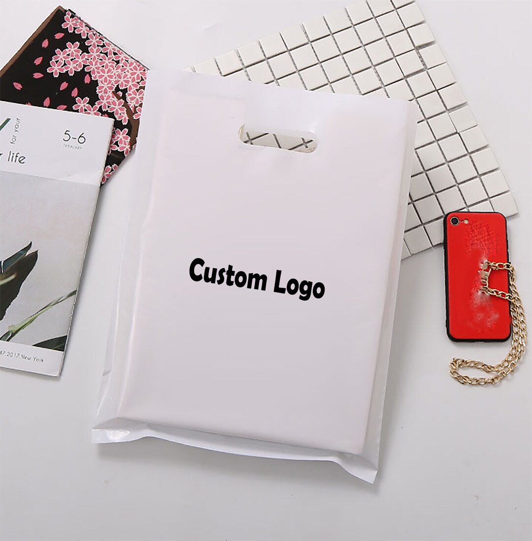 Custom Plastic Bag ,printed Custom LOGO, Custom Boutique Bag,wholesale ...