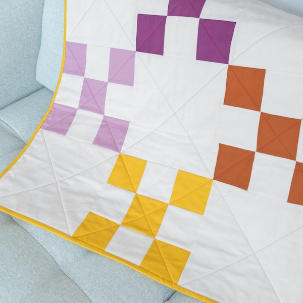 Nine Patch Quilt - Etsy