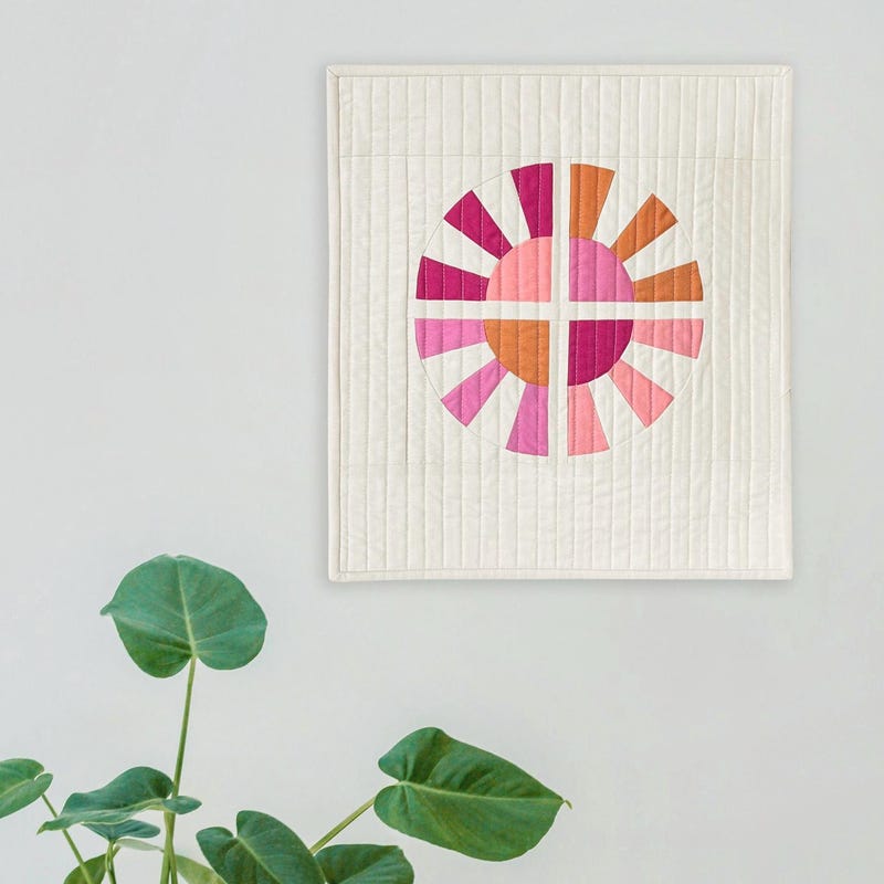 Geometric Quilt - Etsy