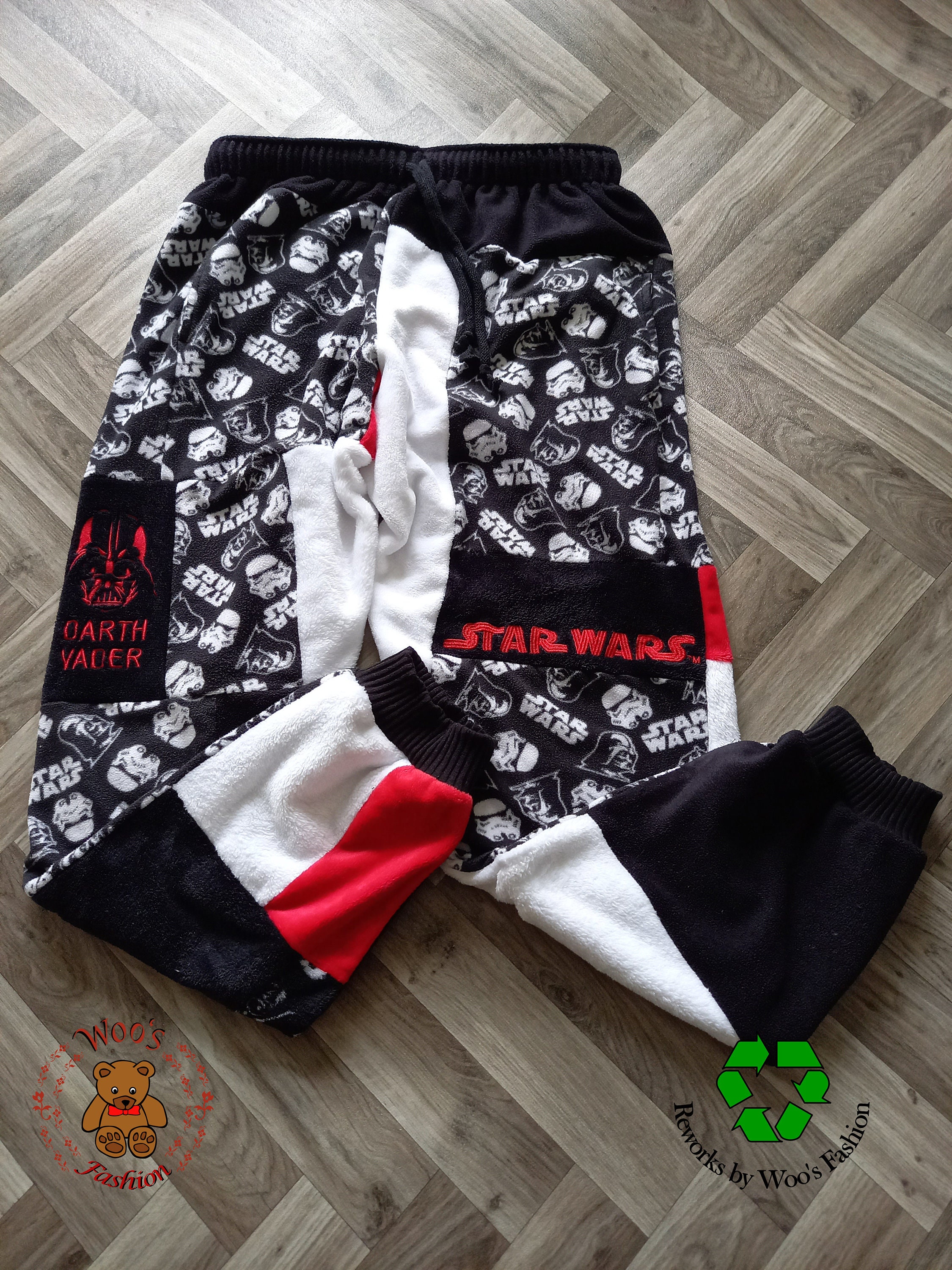 Reworked Star Wars Sweatpants Reworked Joggers Upcycled - Etsy UK
