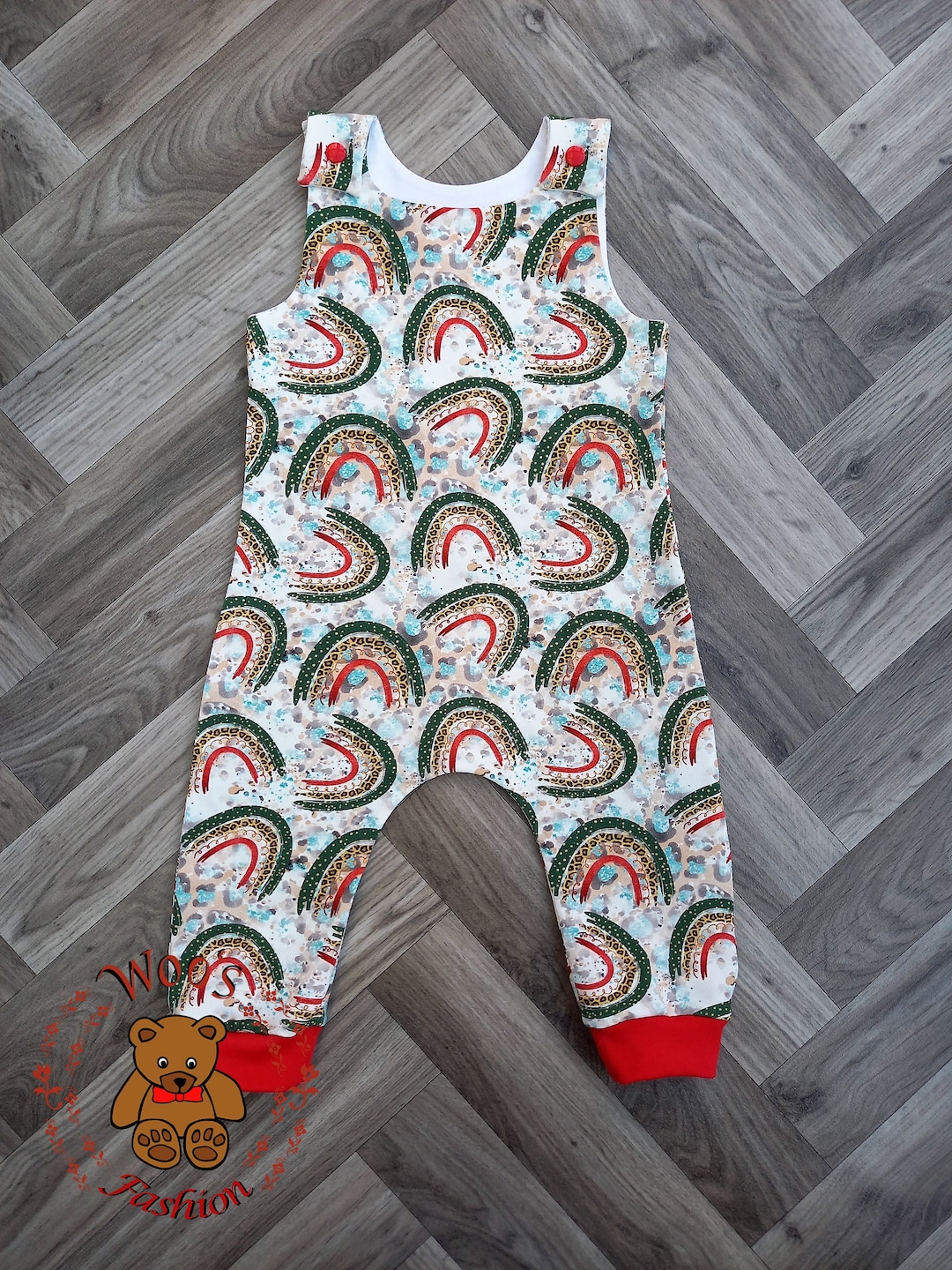 Rainbow Dungarees, Rainbow Rompers, Rainbow Clothes, Children's Clothes ...