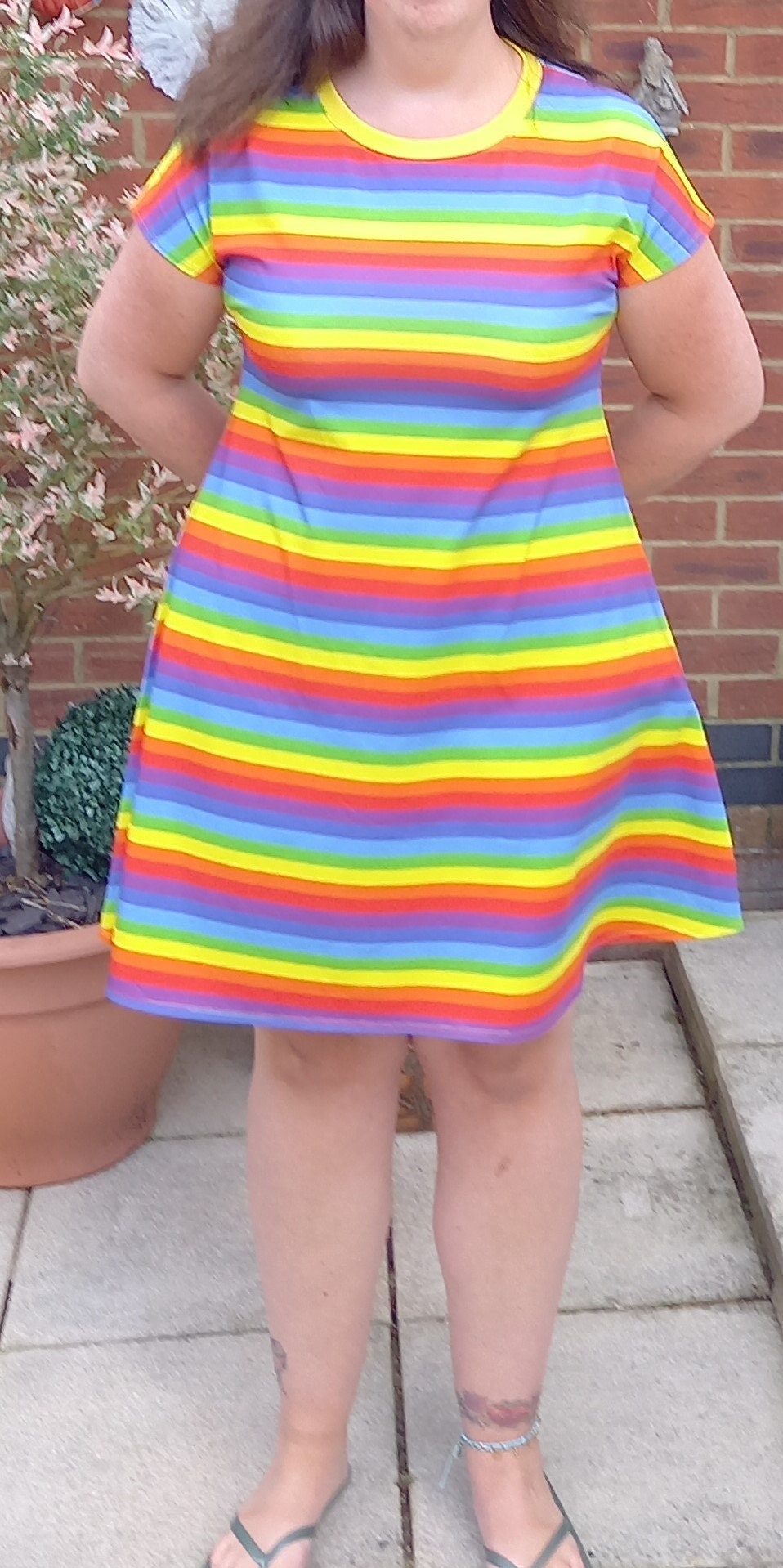 Rainbow Dress Pride Outfit Pride Dress LGBT Pride Summer - Etsy