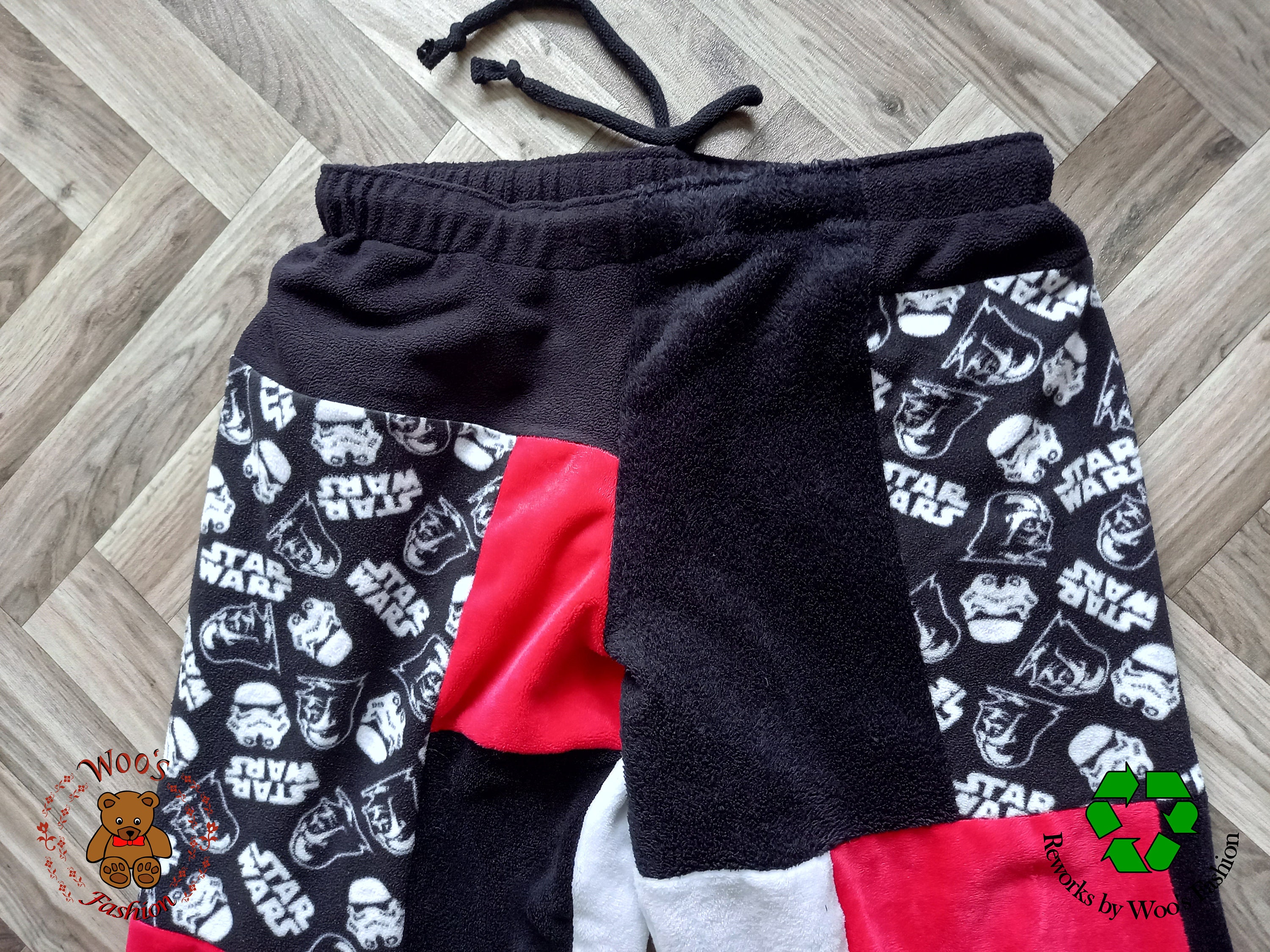 Reworked Star Wars Sweatpants Reworked Joggers Upcycled - Etsy UK