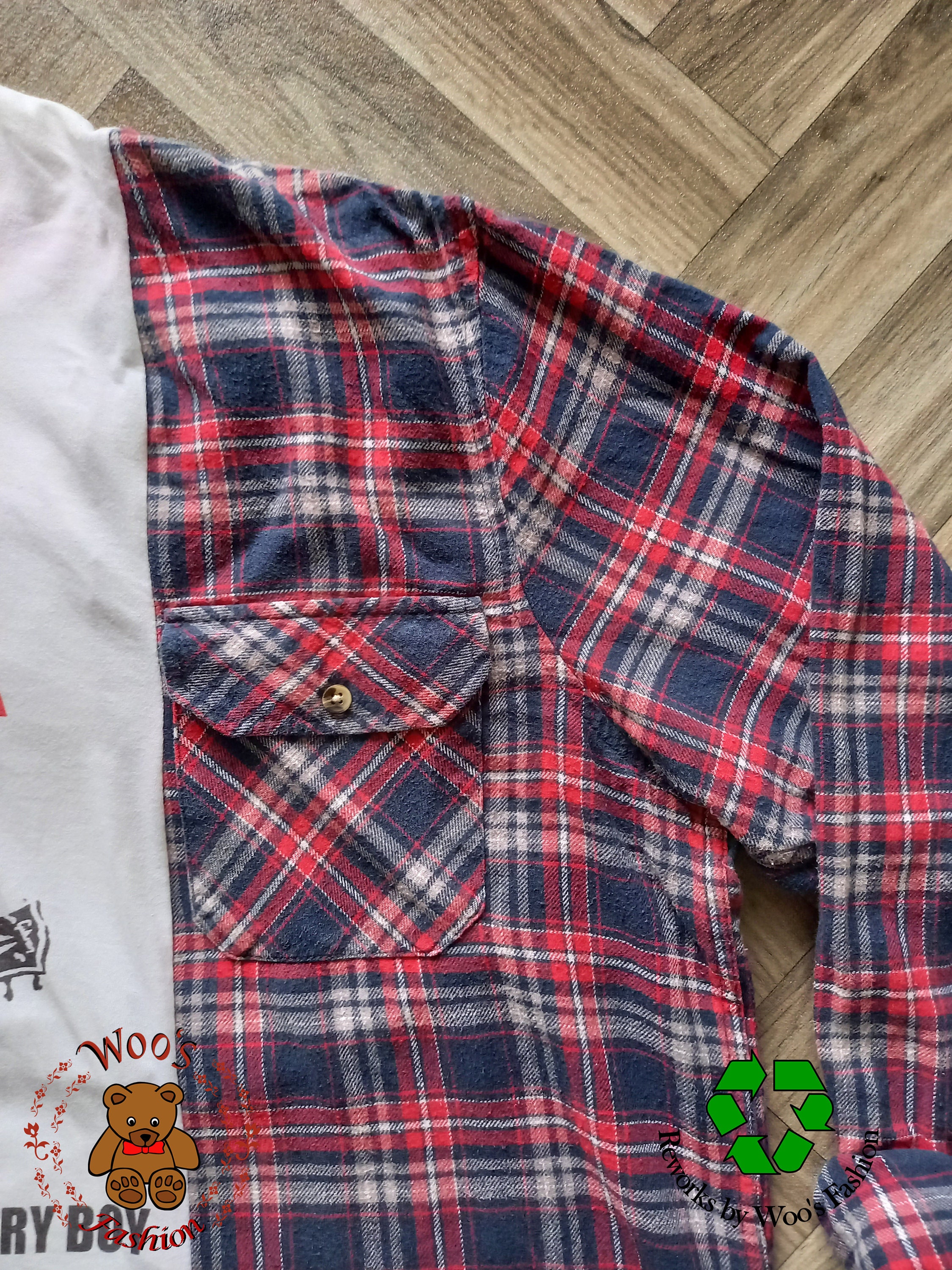 Reworked T Rex Shirt Reworked Top Reworked Items Eco - Etsy