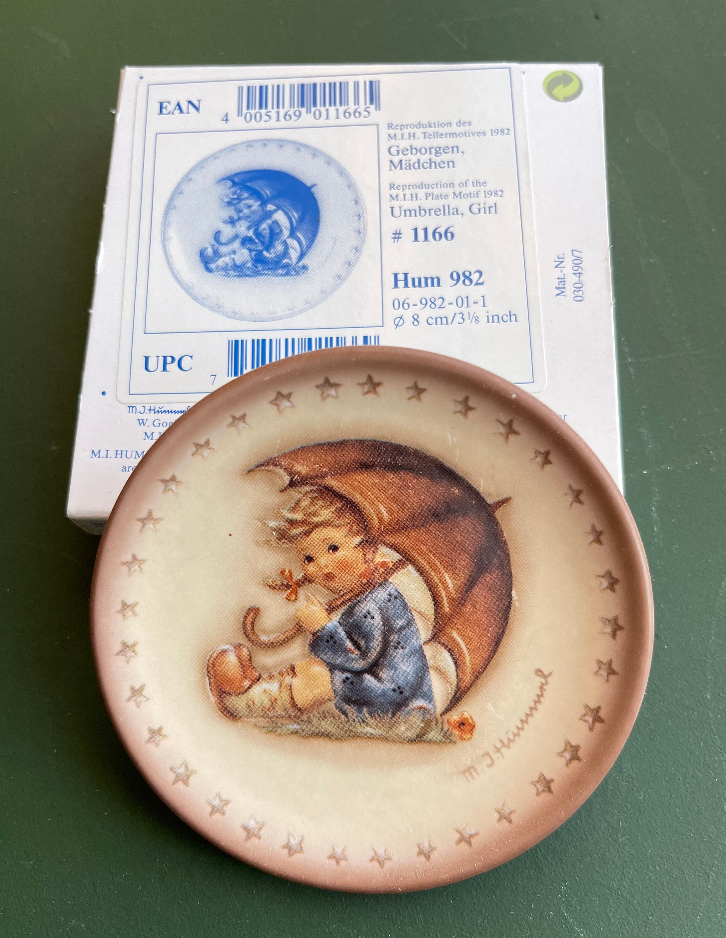 Vintage Hummel Plates 1974 1981 1982 Maria Innocentia Designs Limited ...