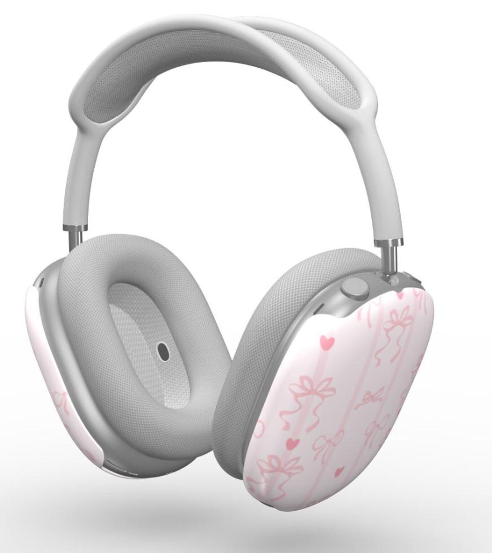 Cute Pink Bow Airpods Max Case Adorable Protective Cover, Sweet Pink ...