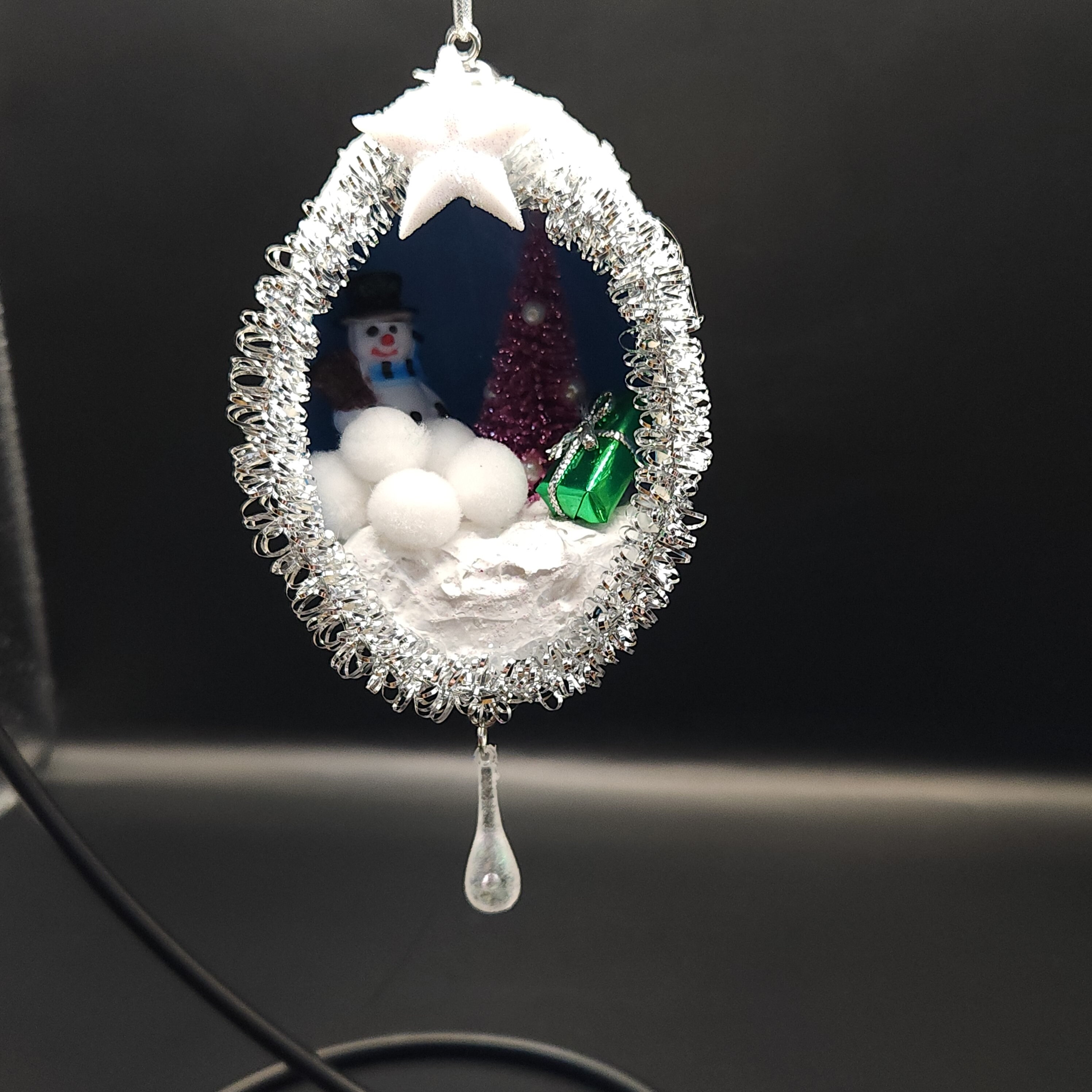 Hand Made Goose Egg Diorama Christmas Ornament - Etsy