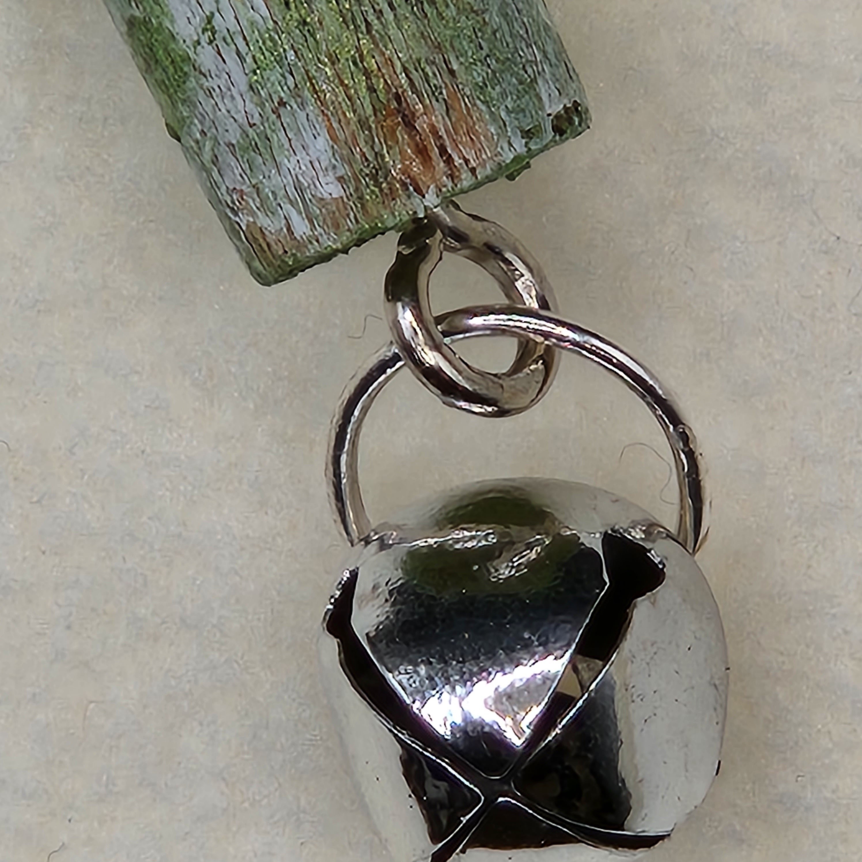 Rustic Green Wood Spindle Christmas Ornament - Etsy