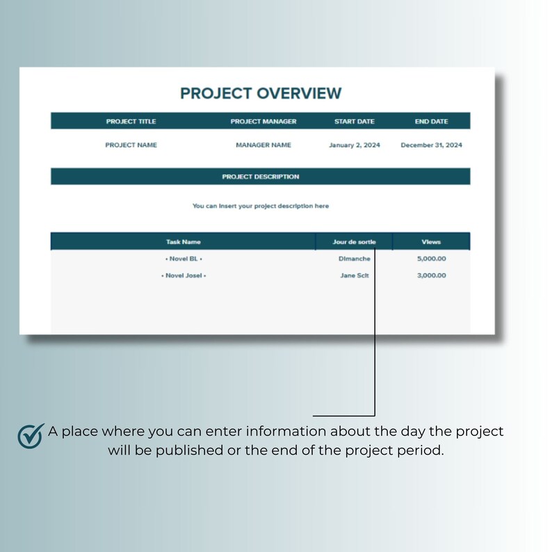 Gantt Chart Google Sheets Excel Spreadsheet, Project Planner, Task Tracker, Project Management ...