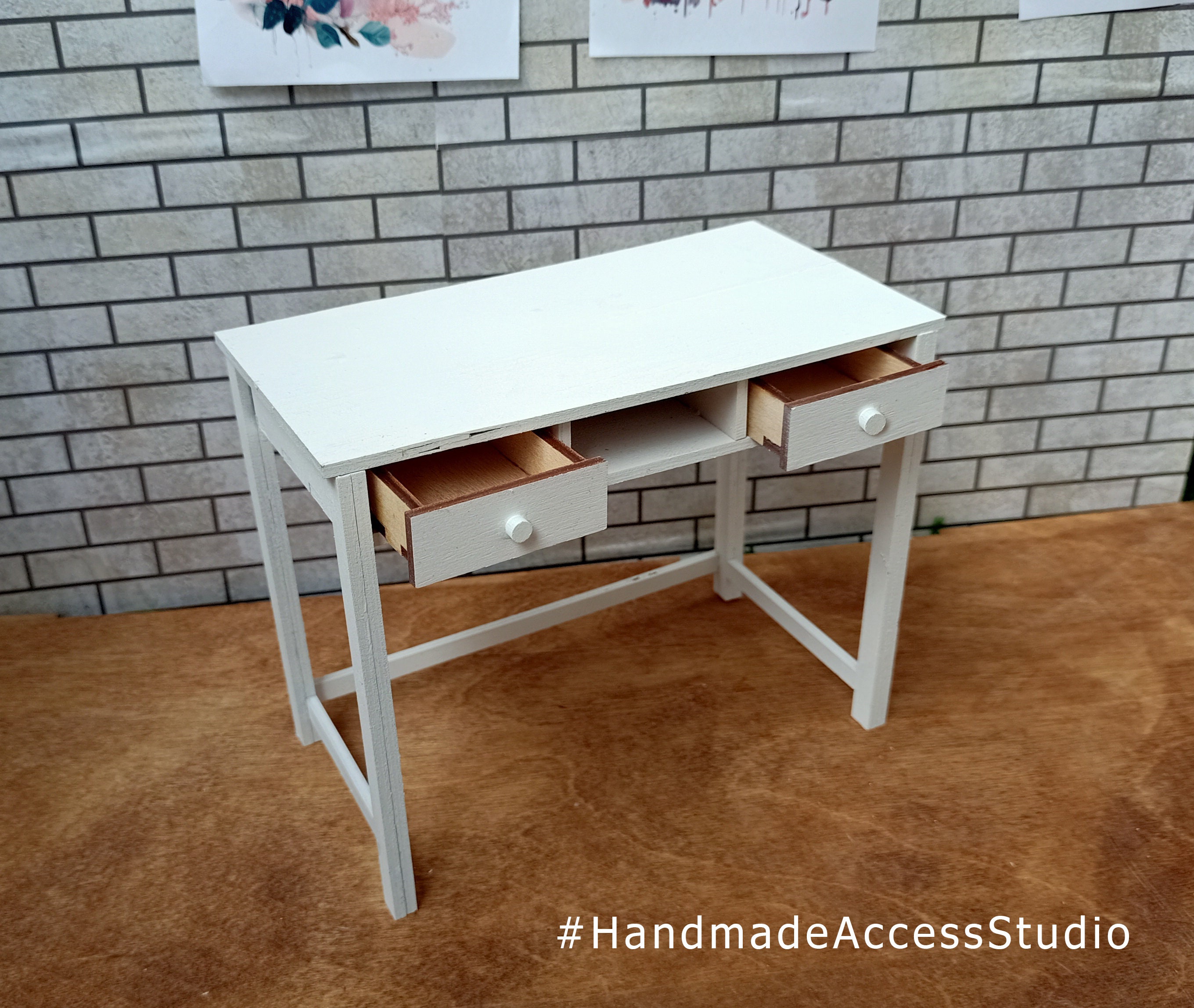 Miniature Doll Table for 1/6 Scale Dollhouse Furniture H033 - Etsy