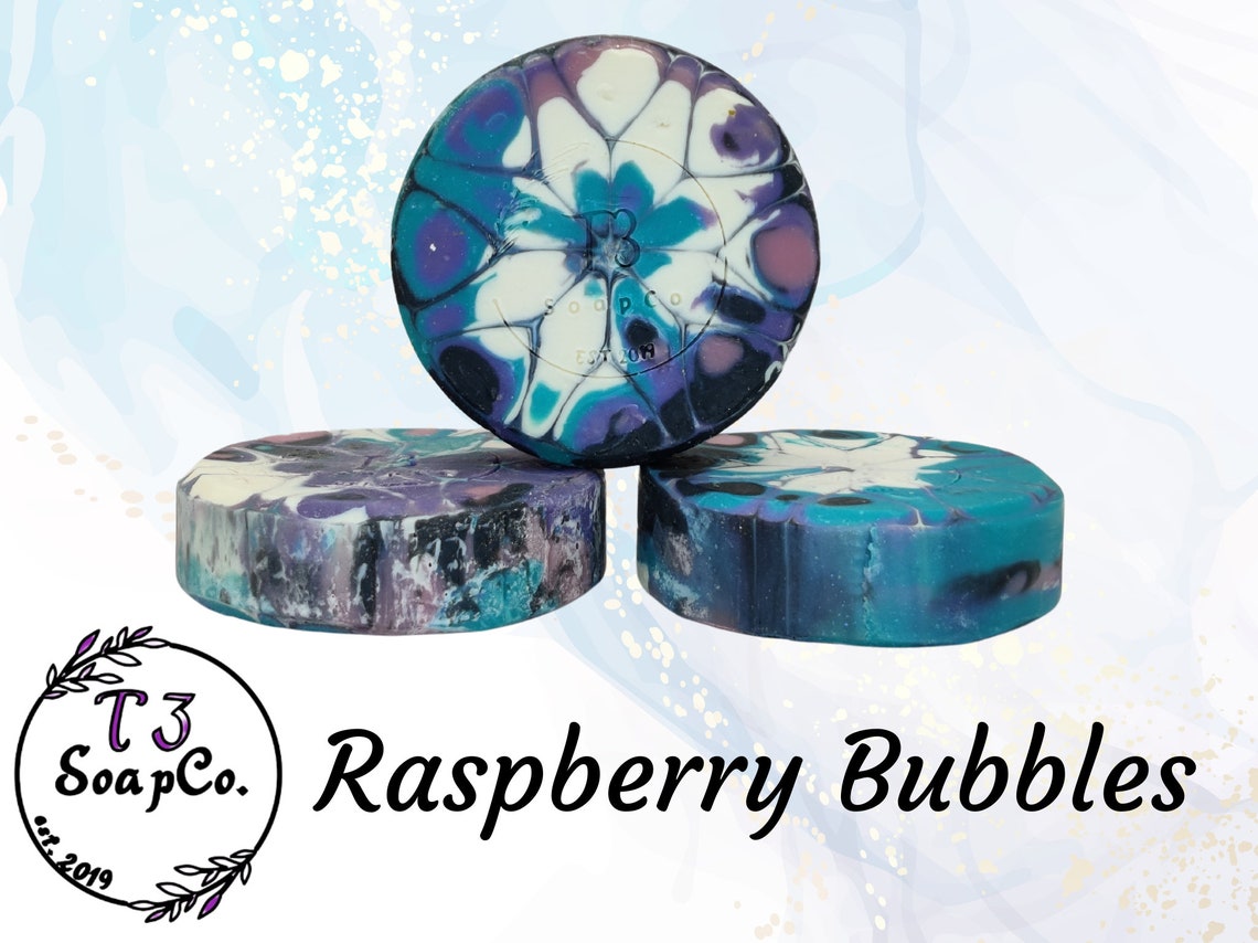Raspberry Bubbles - Etsy