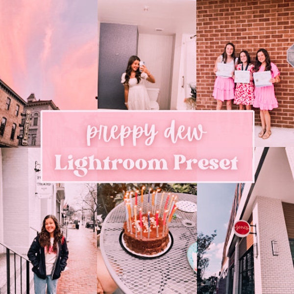 Preppy Filter - Etsy