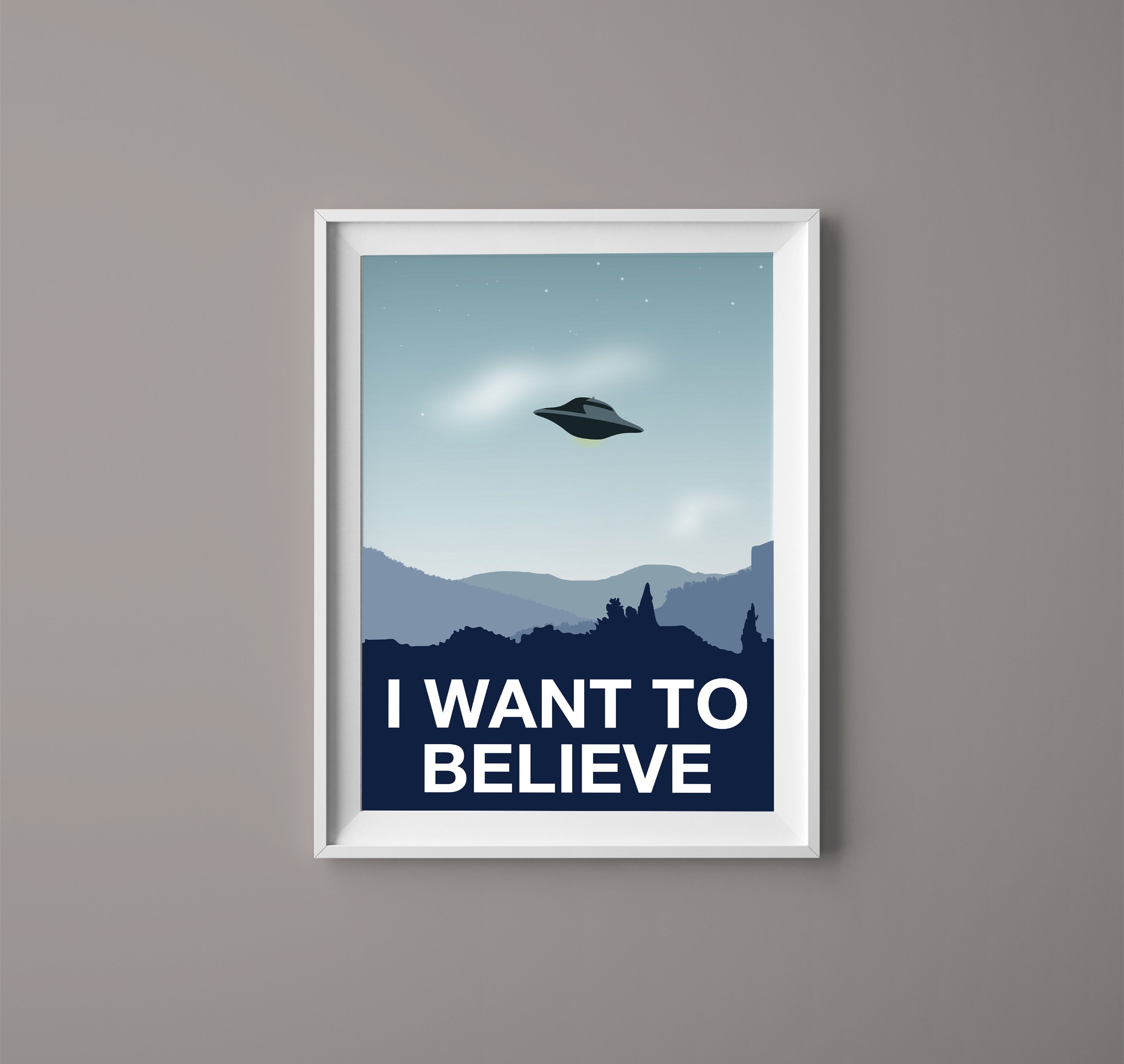 X Files I Want To Believe Wallpaper