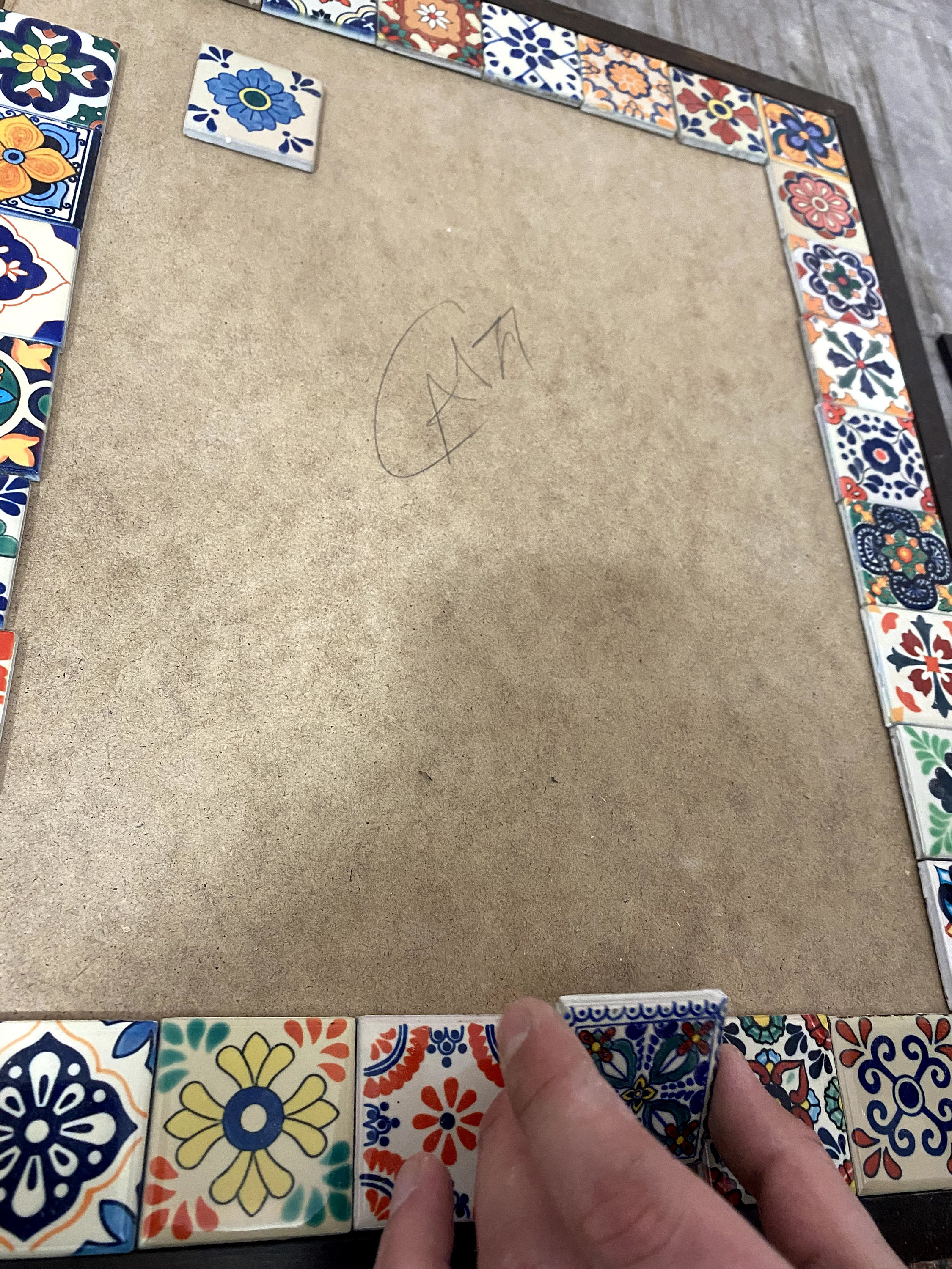 Mexican Tile Mirror, Bohemian Mirror, Mexican Tile, Mosaic Mirror ...