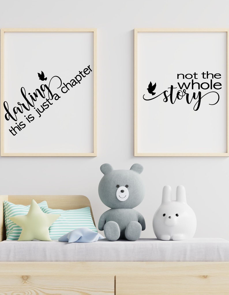 Darling This is Just a Chapter - Not the Whole Story - Inspirational ...