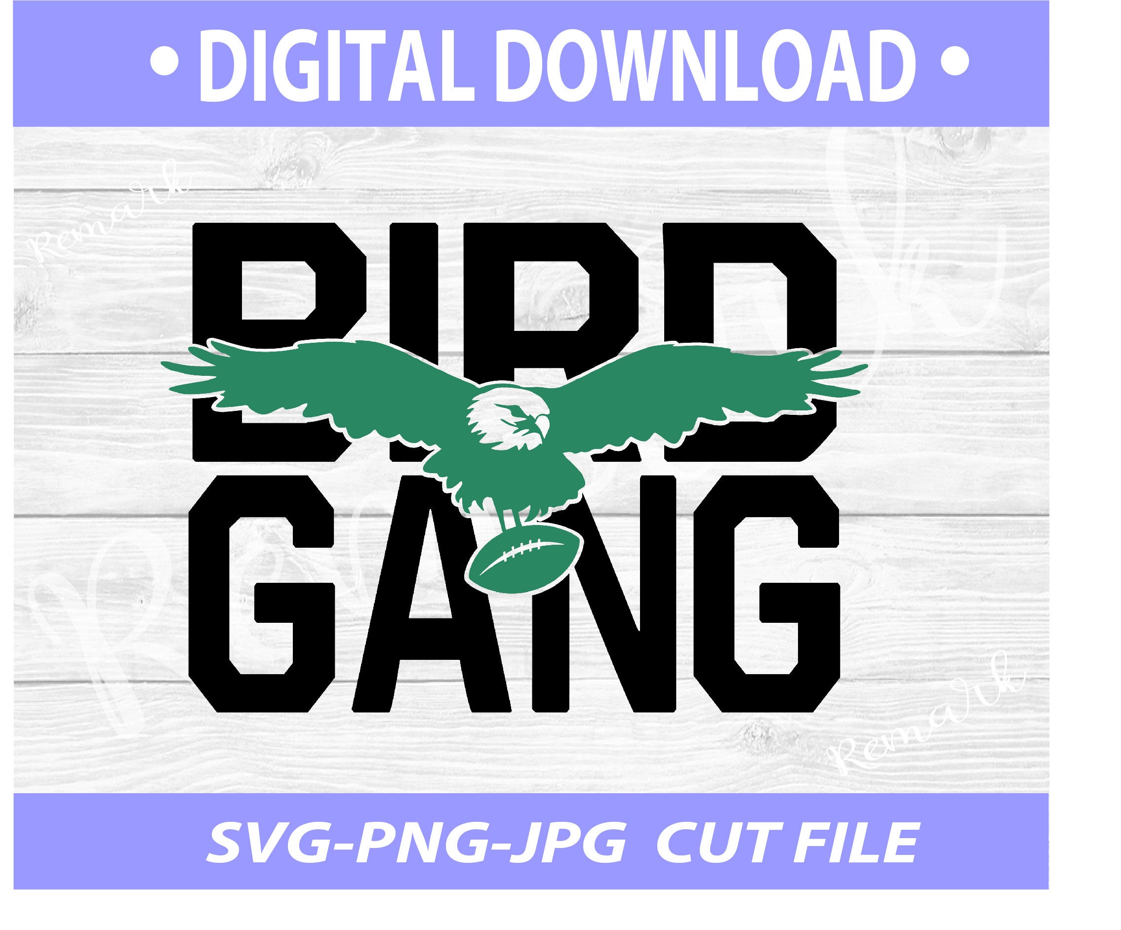 Bird Gang SVG / Bird Gang Knock Out File / Punch Out File / No ...
