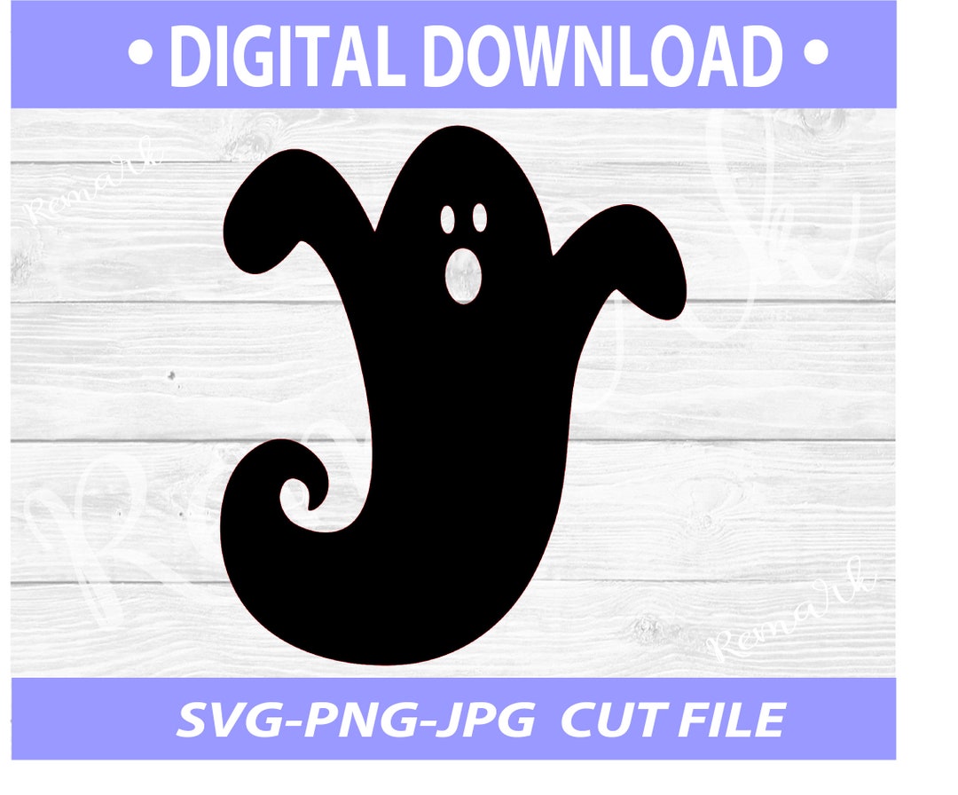 Ghost SVG / Ghost / Halloween /PNG / Svg's / Cut File / Instant Digital ...