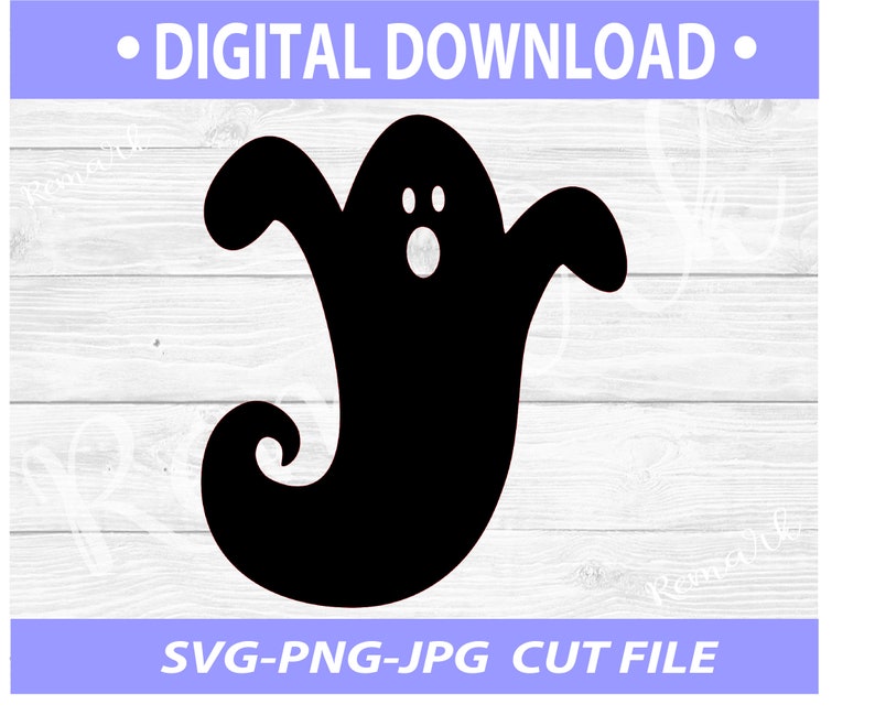 Ghost SVG / Ghost / Halloween /PNG / Svg's / Cut File / Instant Digital ...