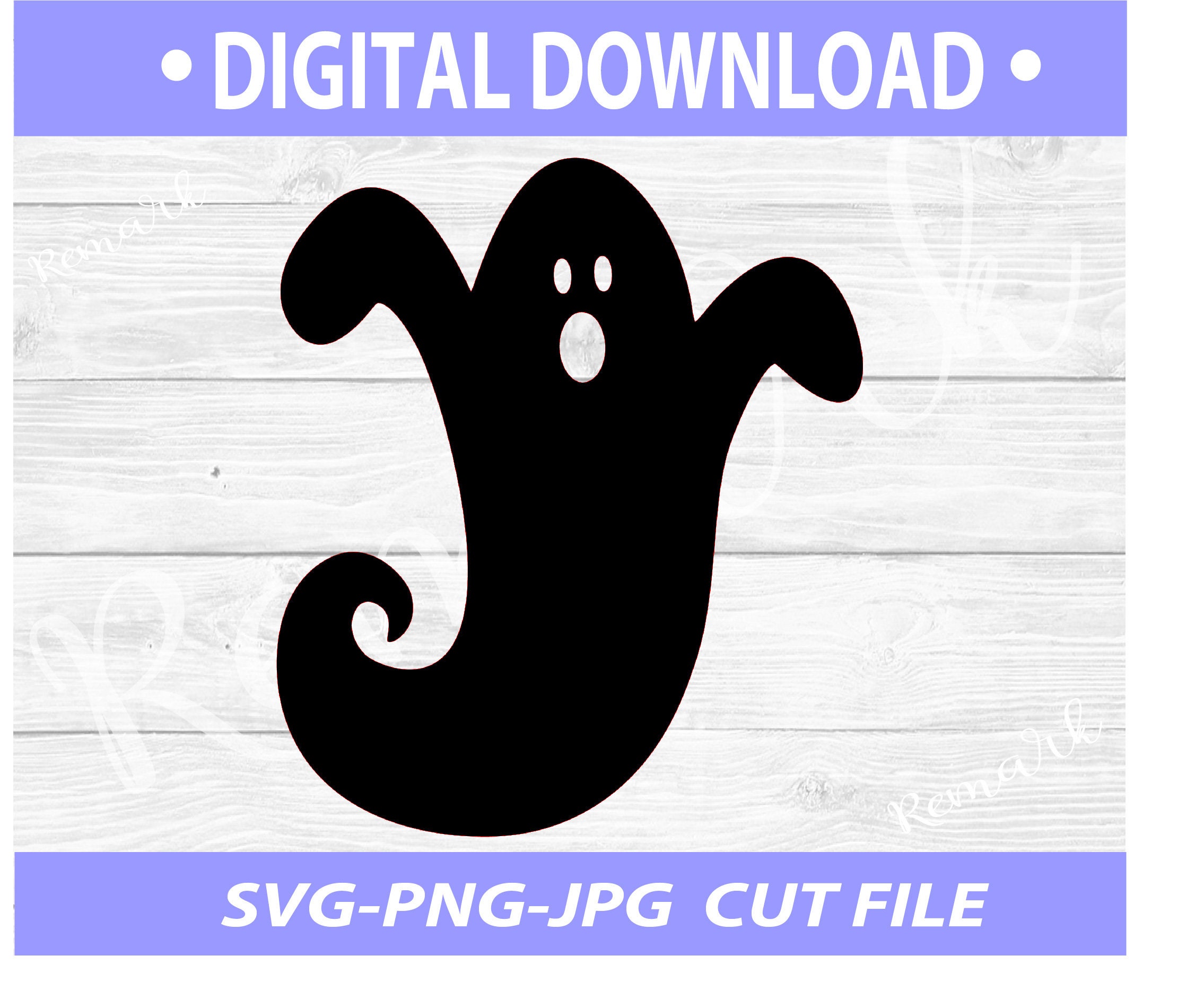 Ghost SVG / Ghost / Halloween /PNG / Svg's / Cut File / Instant Digital ...