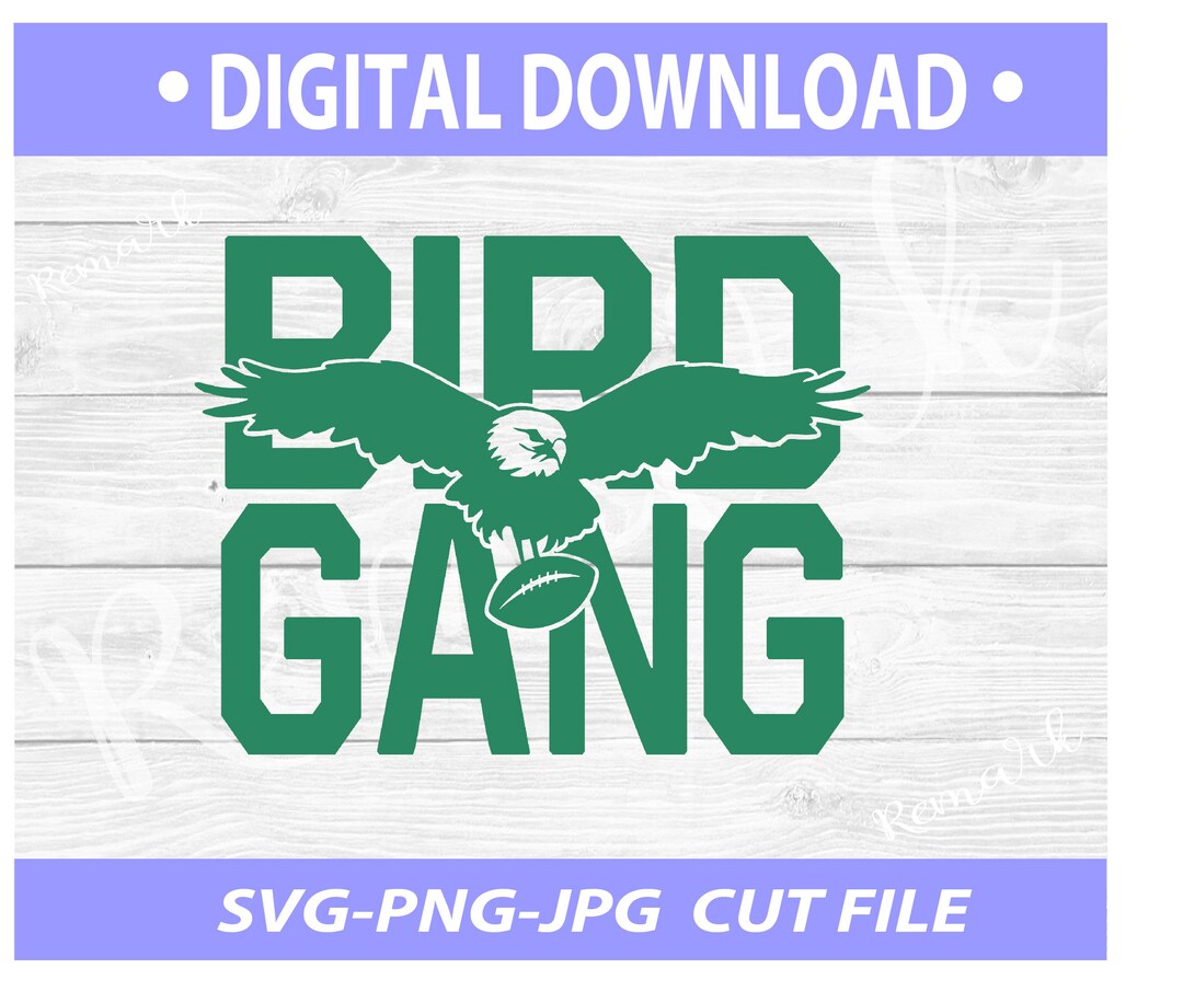 Bird Gang SVG / Bird Gang Knock Out File / Punch Out File / No ...