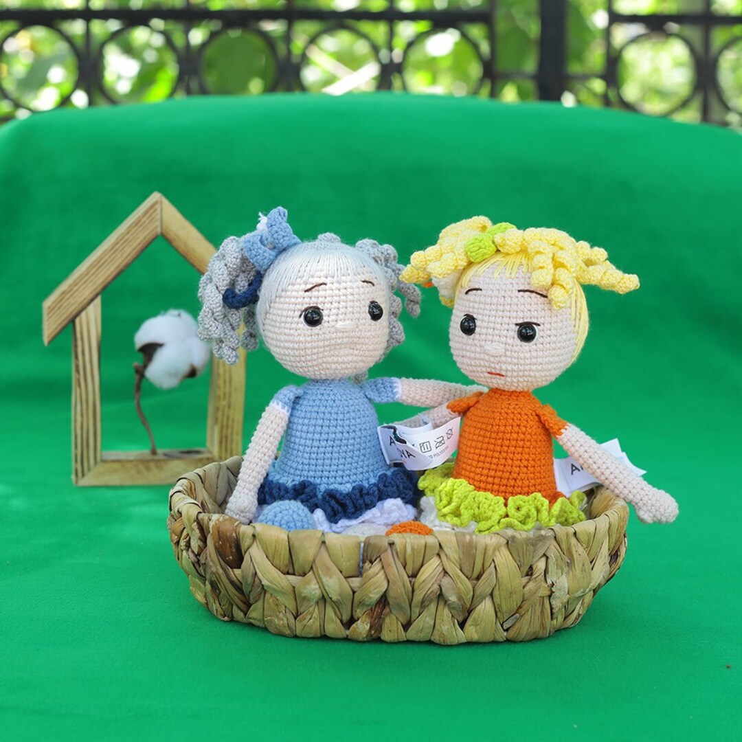 Crochet Pattern of Girl Amigurumi - Handmade Girl - Etsy