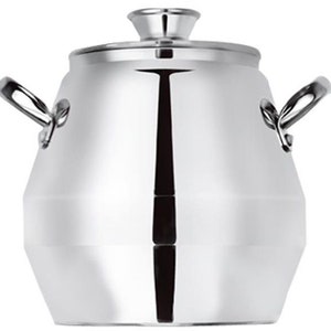 Foul Mudamms Pot, Ramadan Beans Cooking Pot With S.S. Handle Aluminum ...