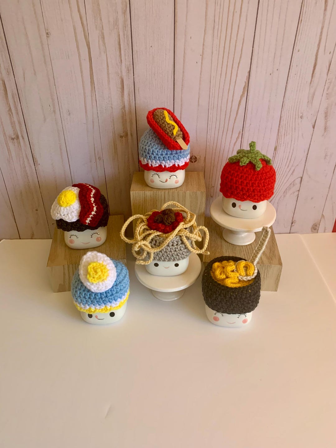 Snack Foods Marshmallow Mug Hats - Etsy