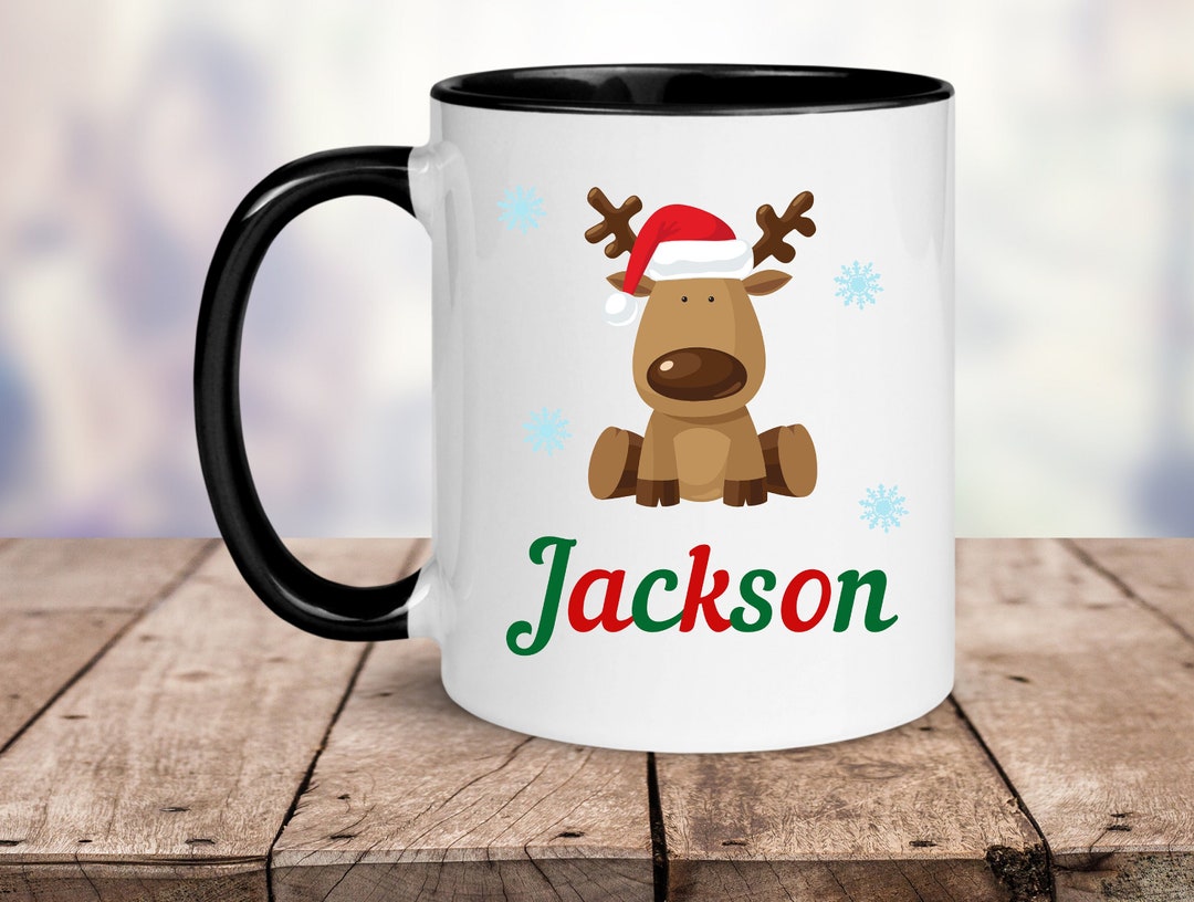 Personalized Christmas Mug, Mugs for Kids, Holiday Mug, Holiday Kids ...