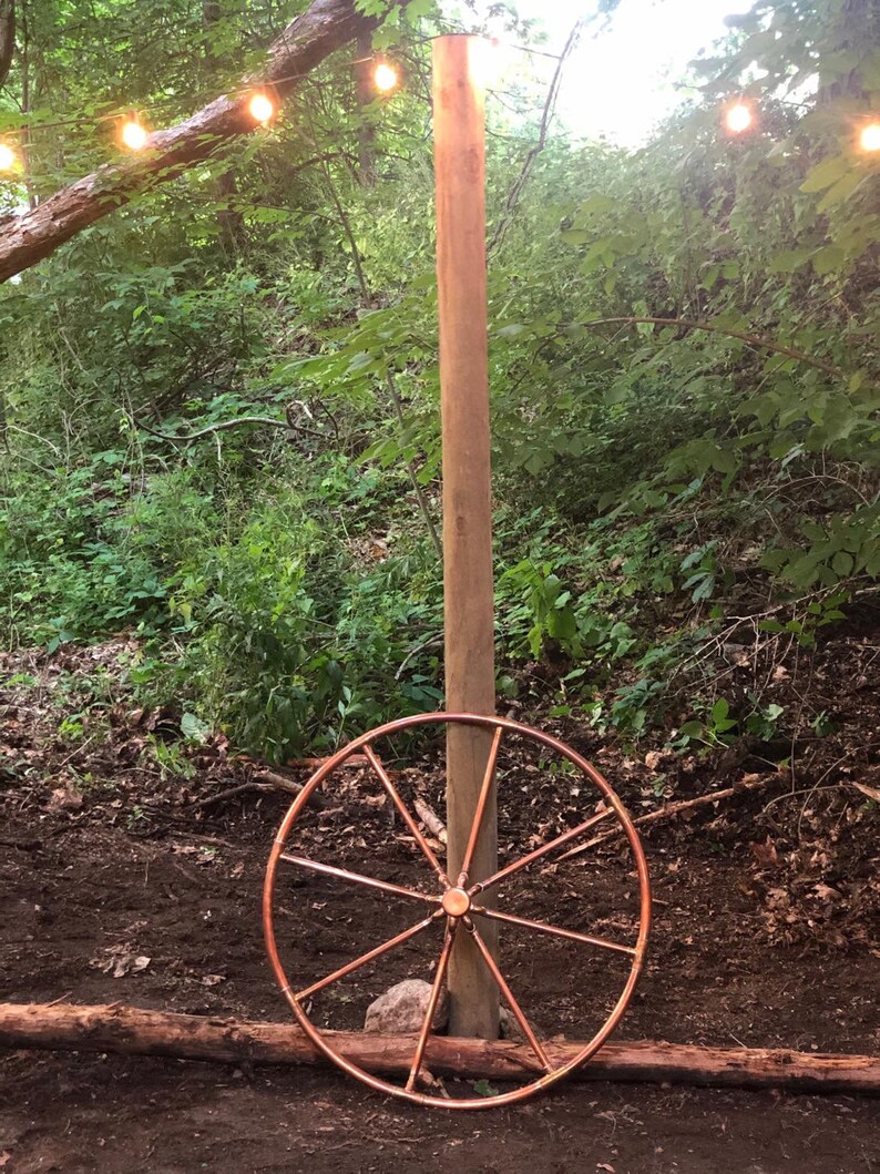 The Original Copper Wagon Wheel - Etsy
