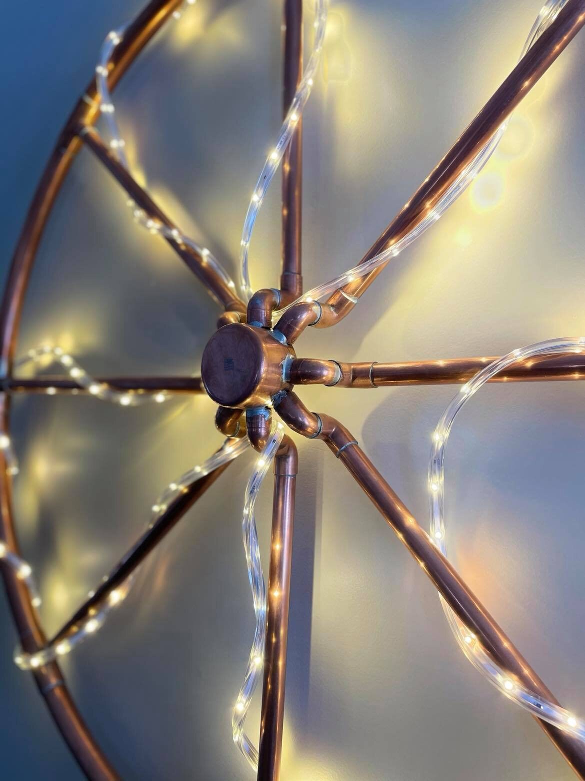 The Original Copper Wagon Wheel - Etsy