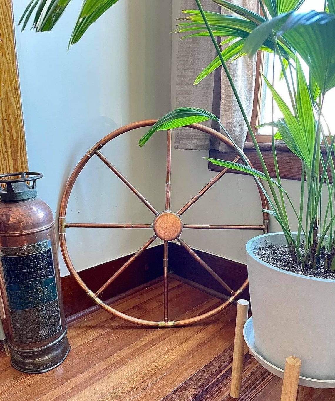 The Original Copper Wagon Wheel - Etsy