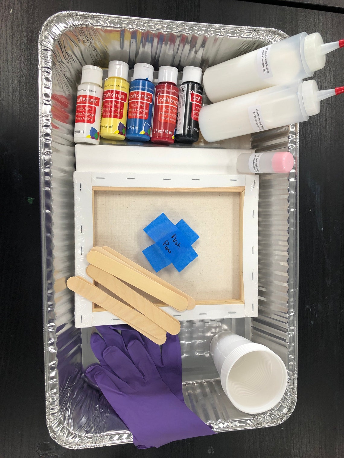 Acrylic Pour Painting Kit - Etsy Sweden