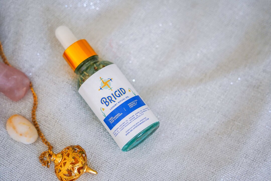 Brigid Luxury Oil Ritual Oil Body Oil - Etsy