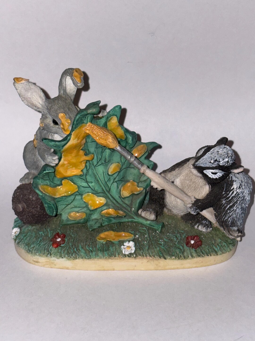 Charming Tails Silvestri, Oops I Missed! Skunk and Rabbit . Artist Dean ...