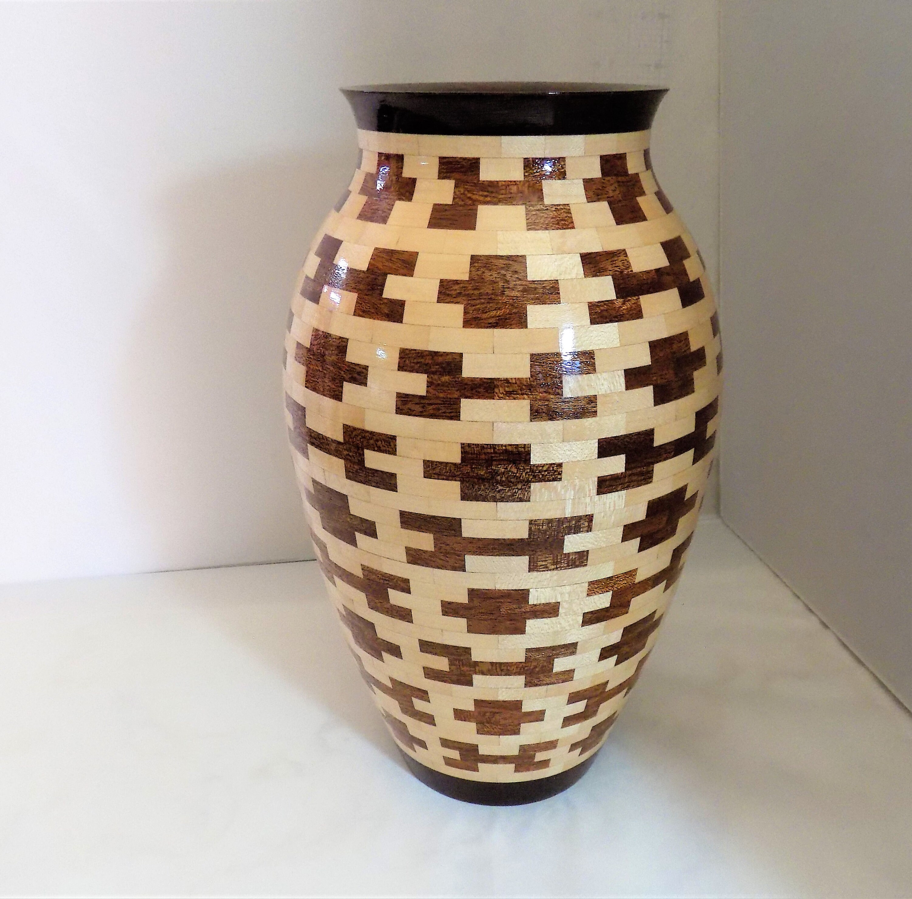 Segmented Wood Vase Handmade Wooden Vase - Etsy