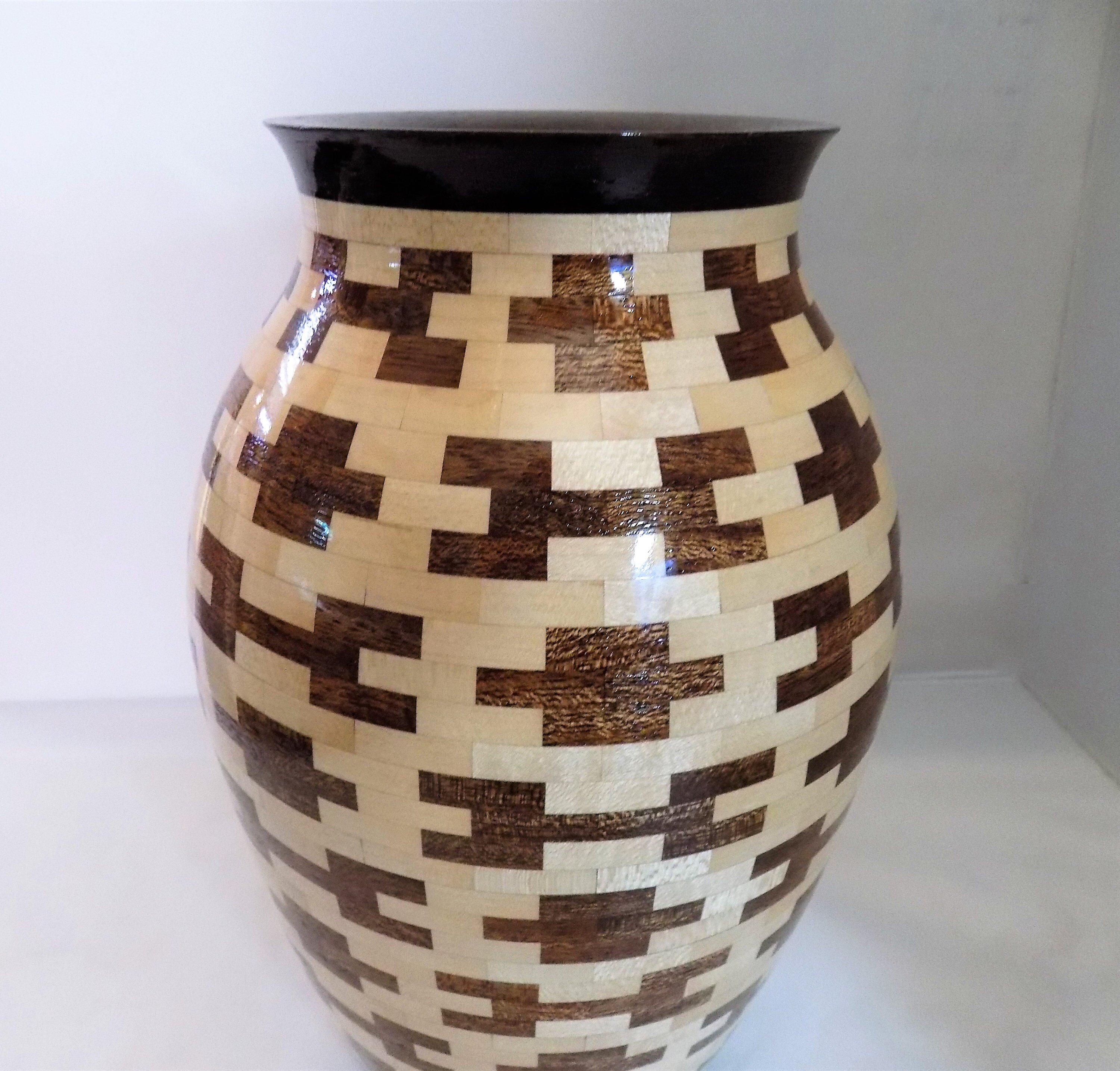 Segmented Wood Vase Handmade Wooden Vase - Etsy Canada