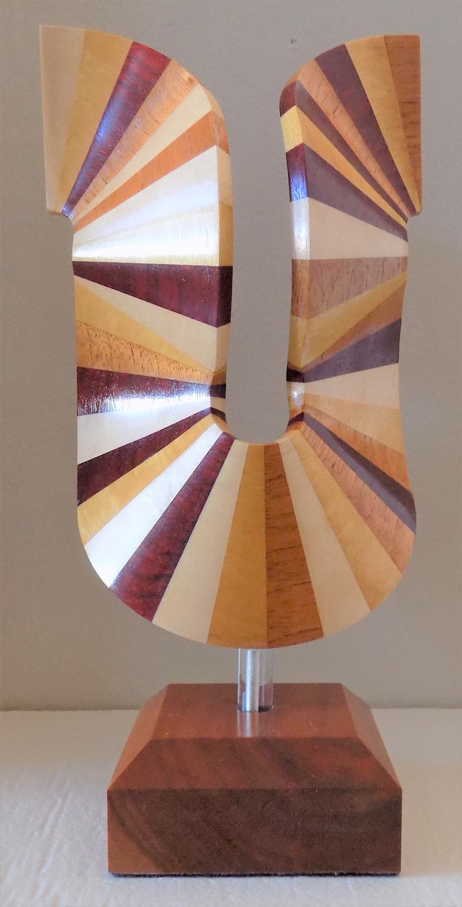 Sculptured Wood Art Segmented Wood Art Piece ' Angel Wings - Etsy UK