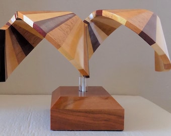 Wood Wave Sculpture - Etsy