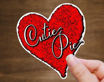 Cutie Pie Sticker | Etsy