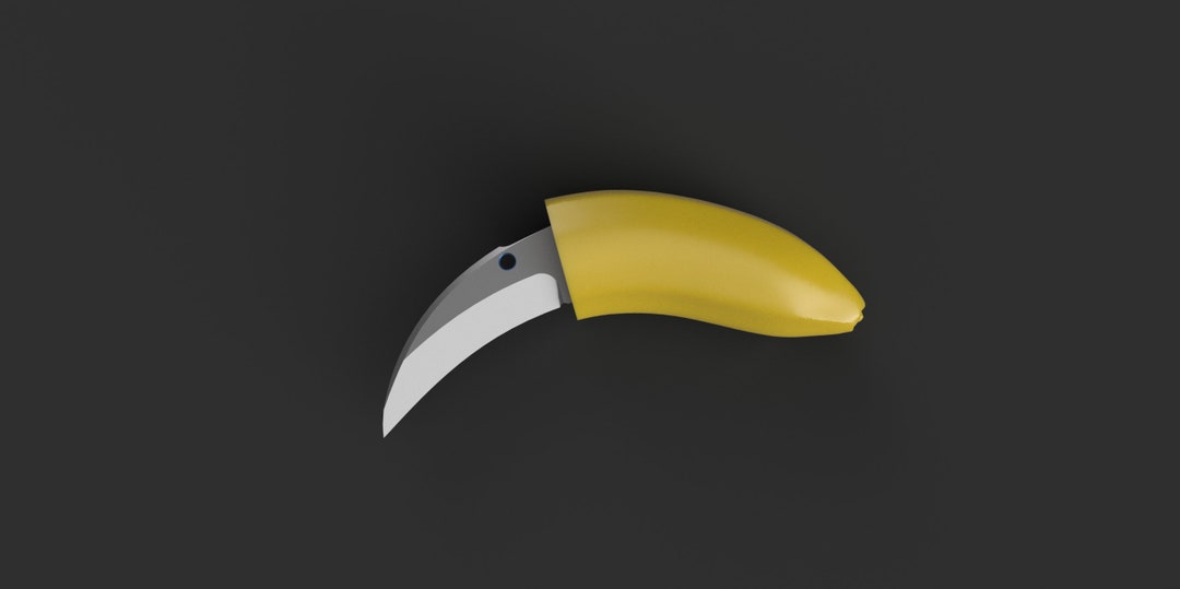 Banana Knife 3d Files - Etsy