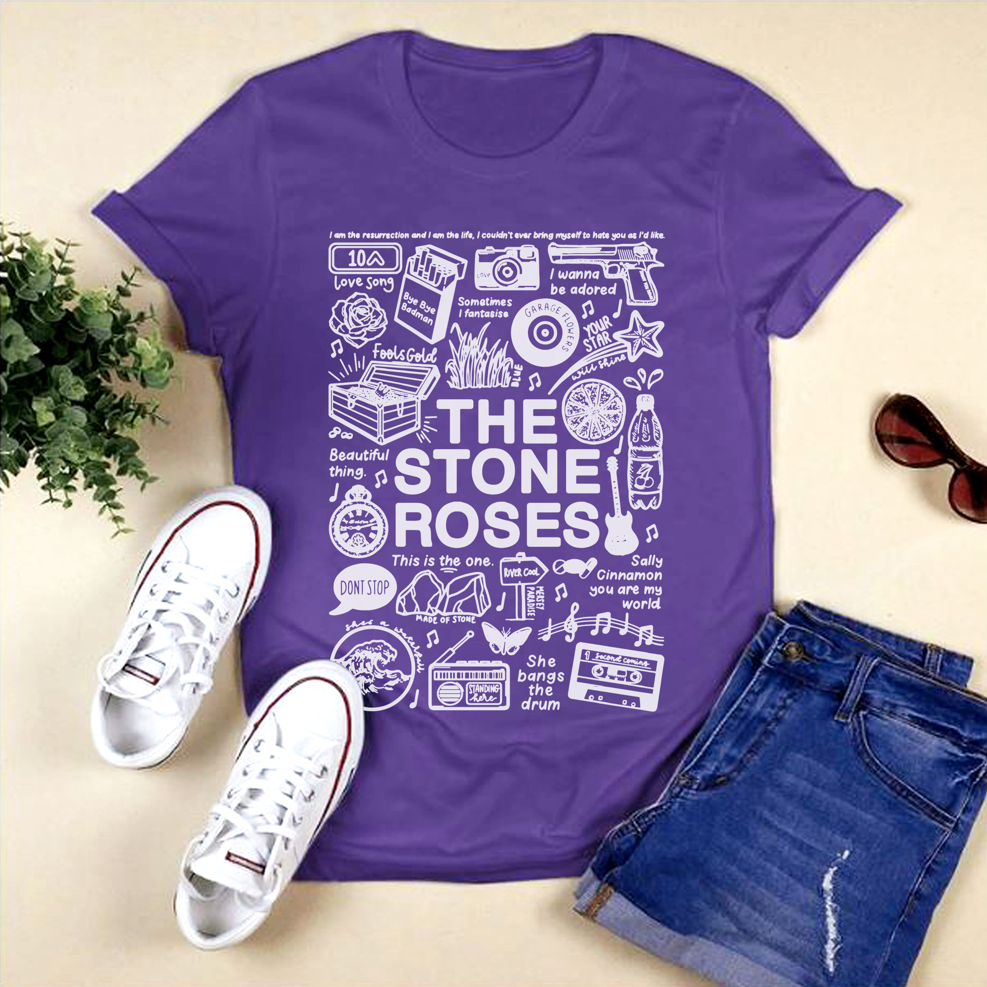 The Stone Roses Shirt, The Stone Roses T-Shirt, The Stone Roses, The ...