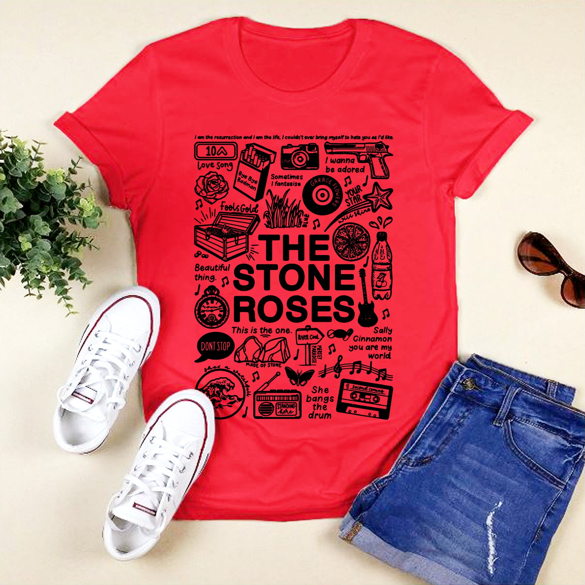 The Stone Roses Shirt, The Stone Roses T-Shirt, The Stone Roses, The ...